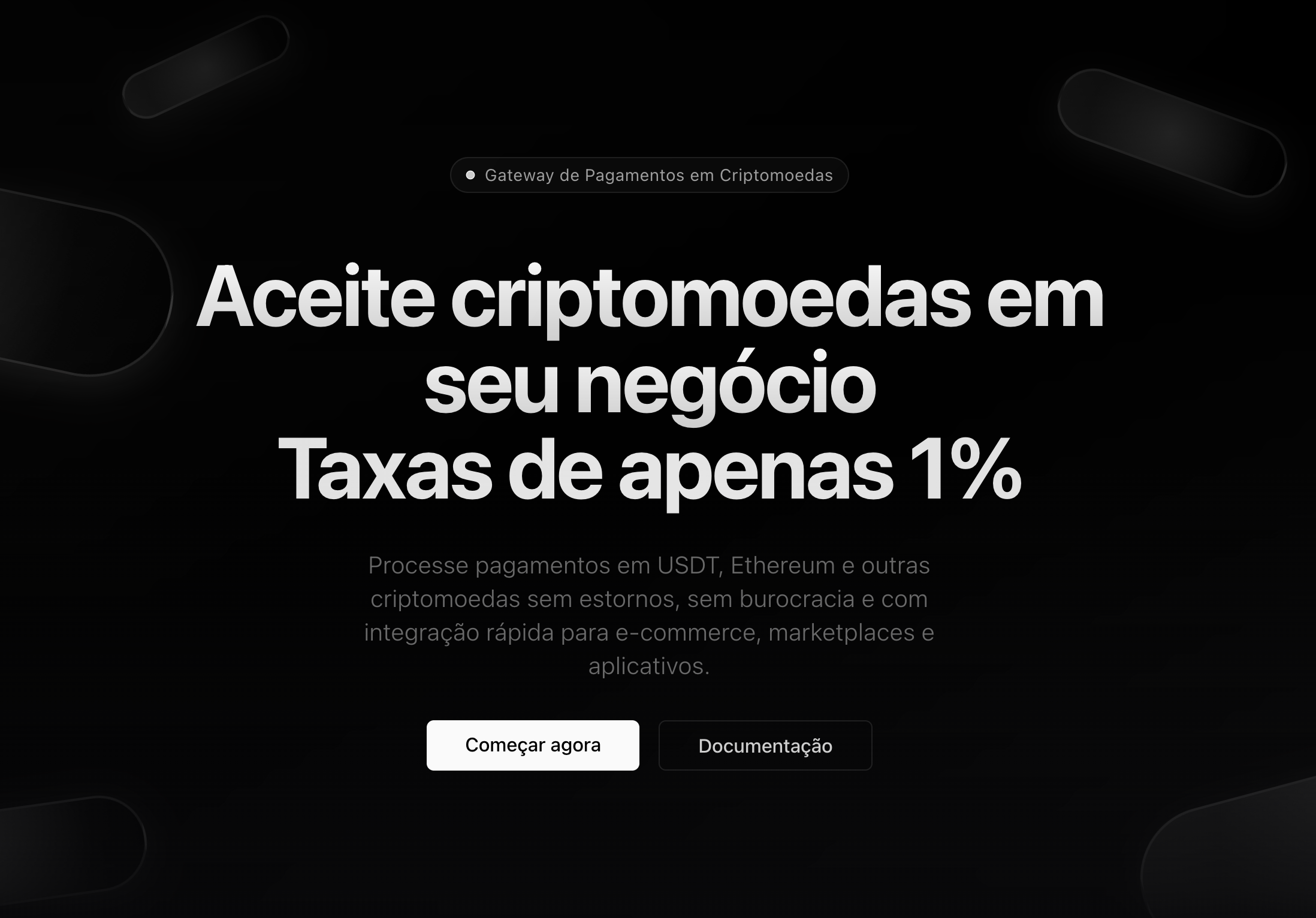 Commerce | Aceite Criptomoedas em sua Loja com Taxas Baixas